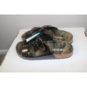 Mission Ridge | Shoes | Mission Ridge New Camo Black Double Strap ...